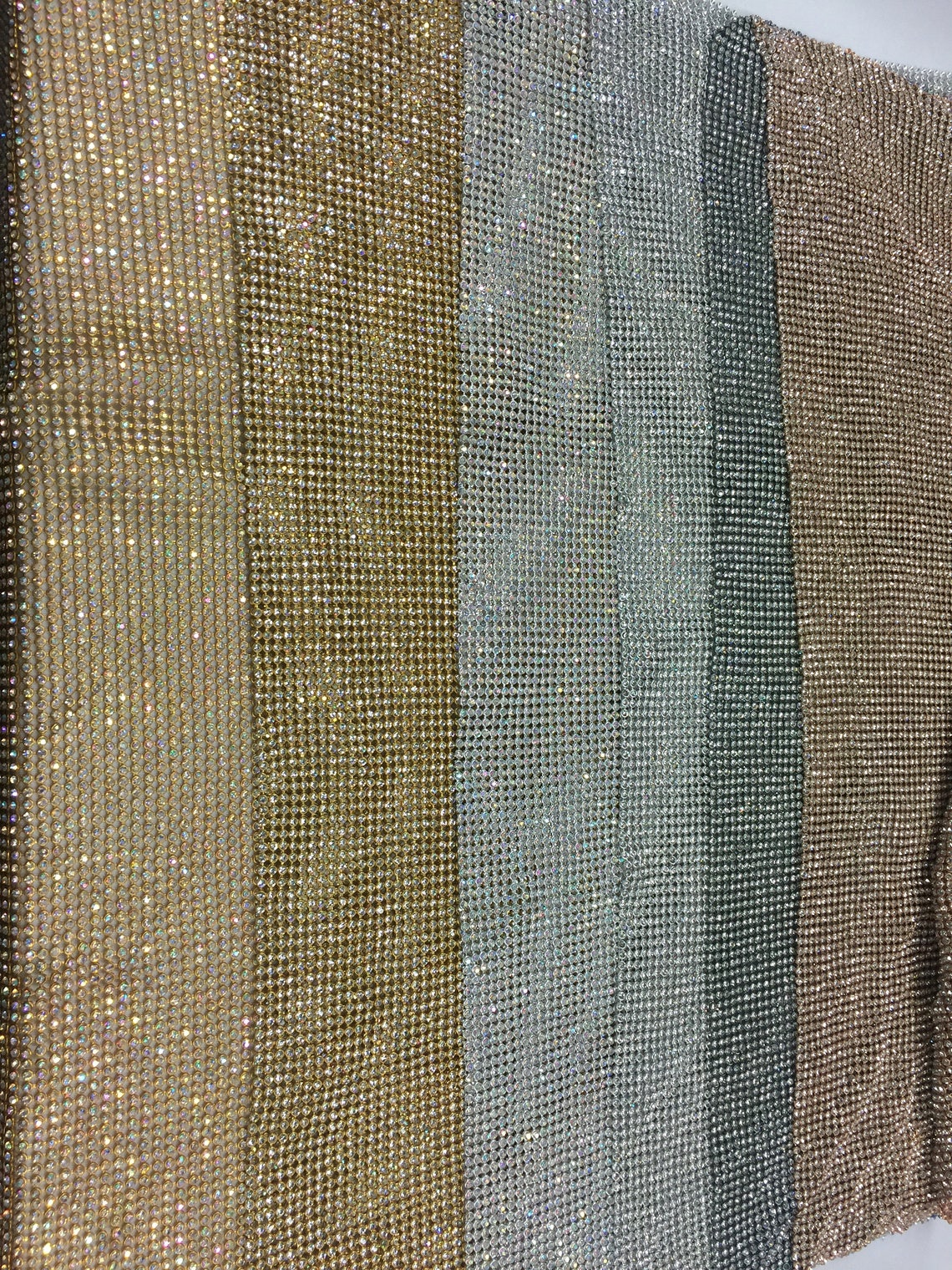 Rhinestone Sheets / Rhinestone Fabric/ Rhinestone Mesh Full - Etsy