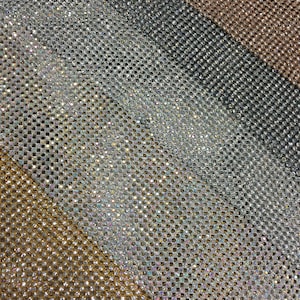 Rhinestone Sheets / Rhinestone Fabric/ Rhinestone Mesh , Full Sheet ...
