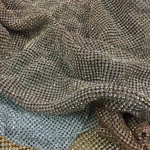 Rhinestone Sheets / Rhinestone Fabric/ Rhinestone Mesh , Full Sheet ...