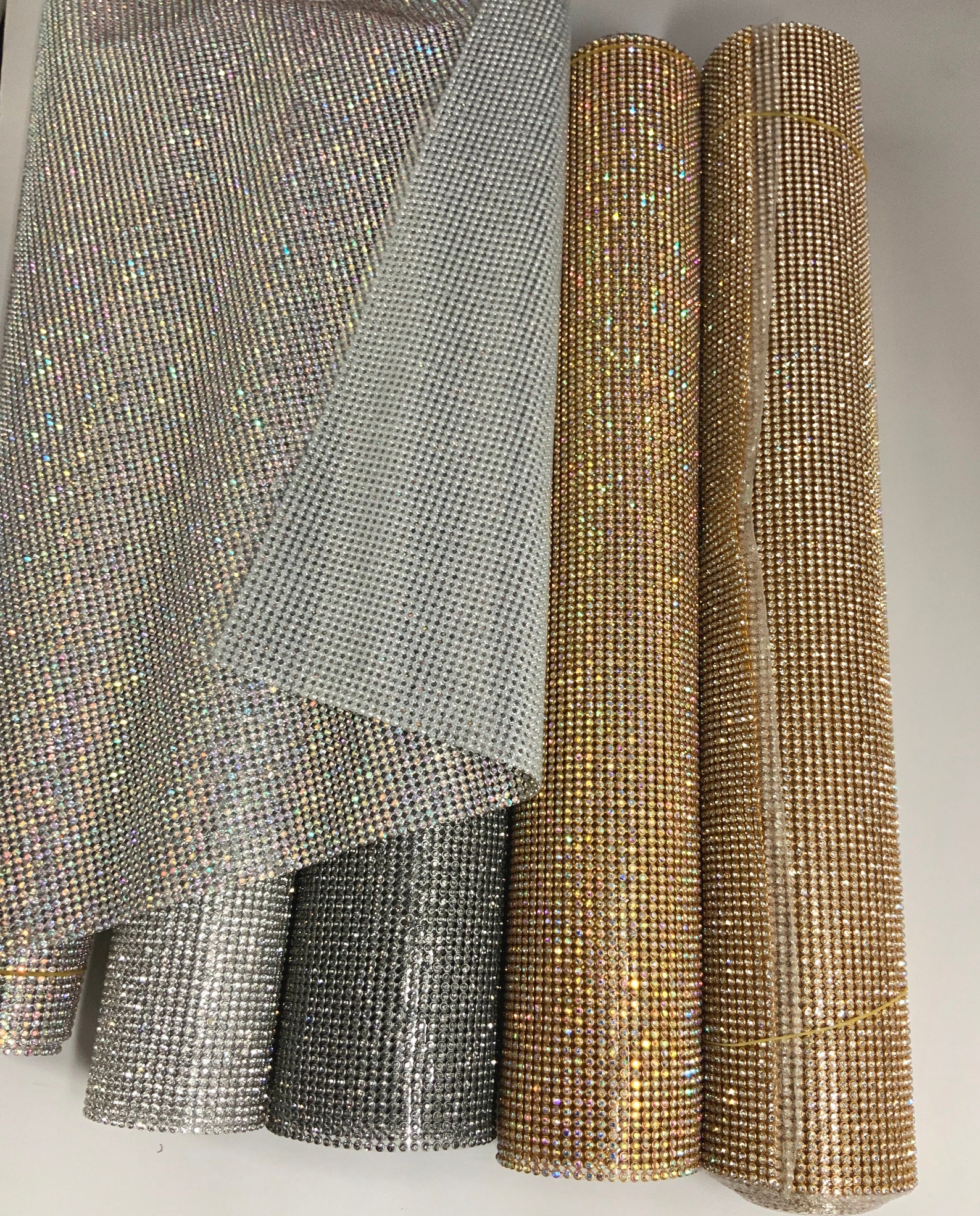 3mm Rhinestone sheet / rhinestone fabric stone size iron-on - Etsy Italia