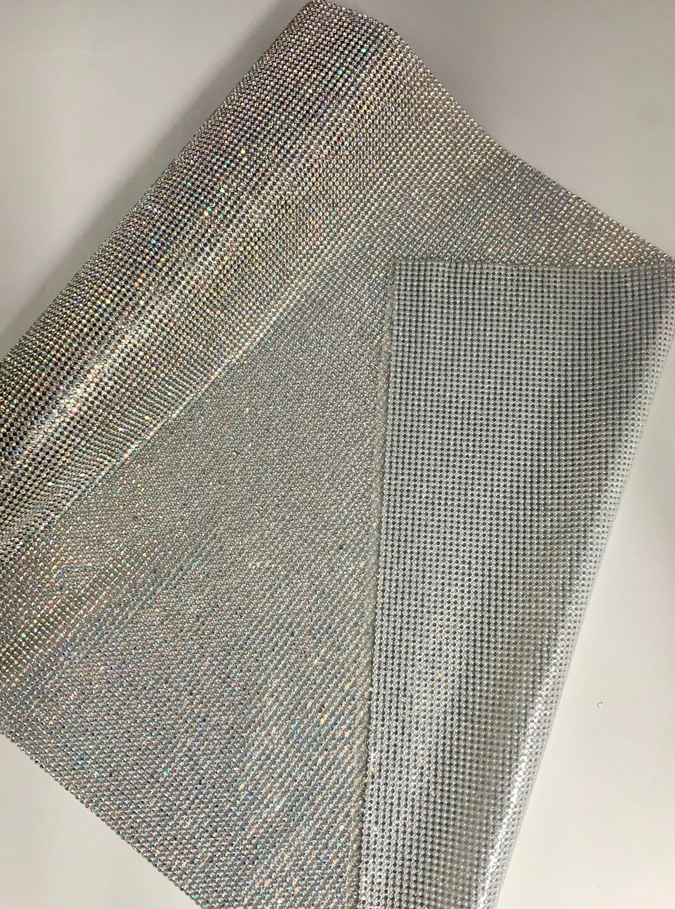 3mm Rhinestone sheet / rhinestone fabric stone size iron-on | Etsy