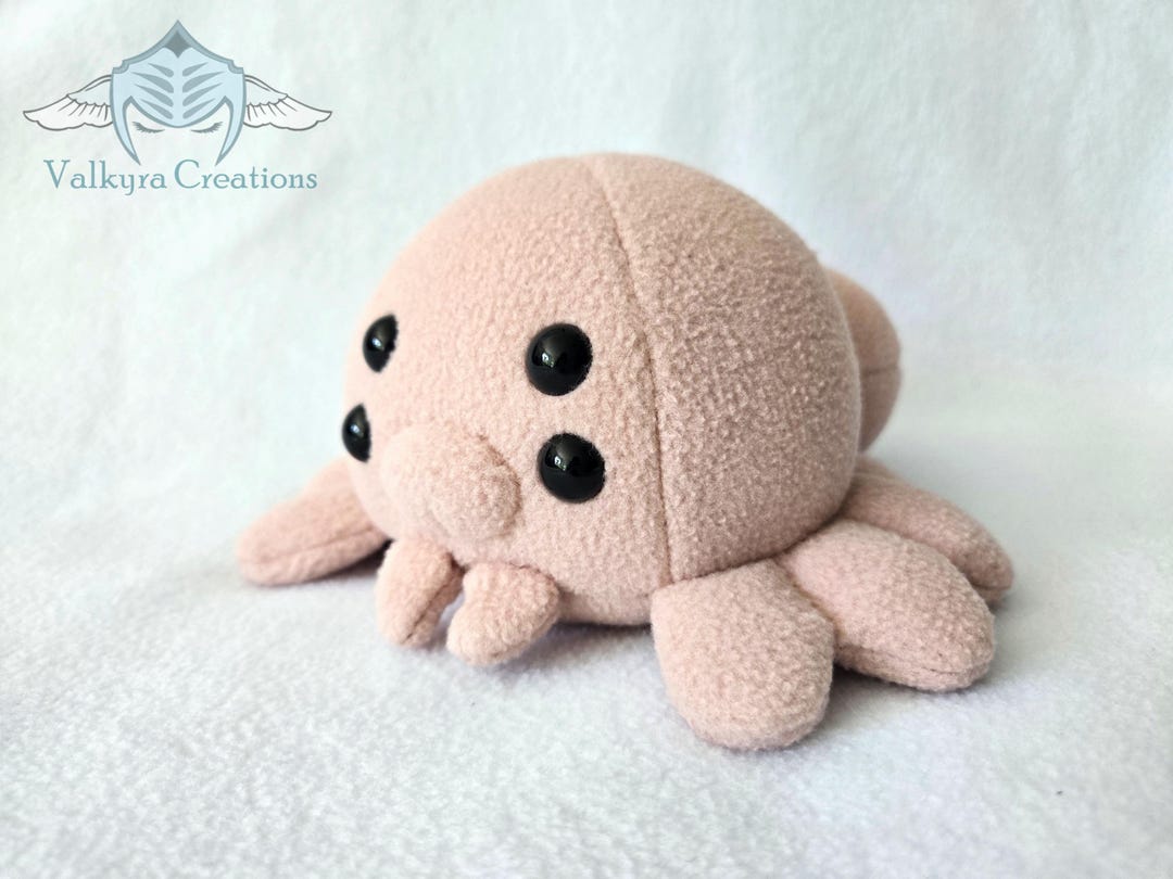 Baby Jumping Spider Stuffed Plush Toy - Handmade - Etsy