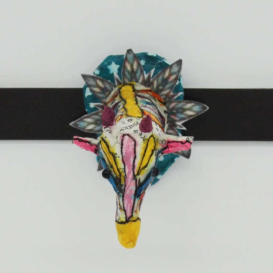 Paper Mache Giraffe Magnet - Etsy