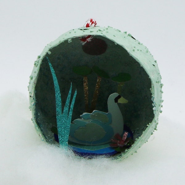 Paper Mache Swan - Etsy