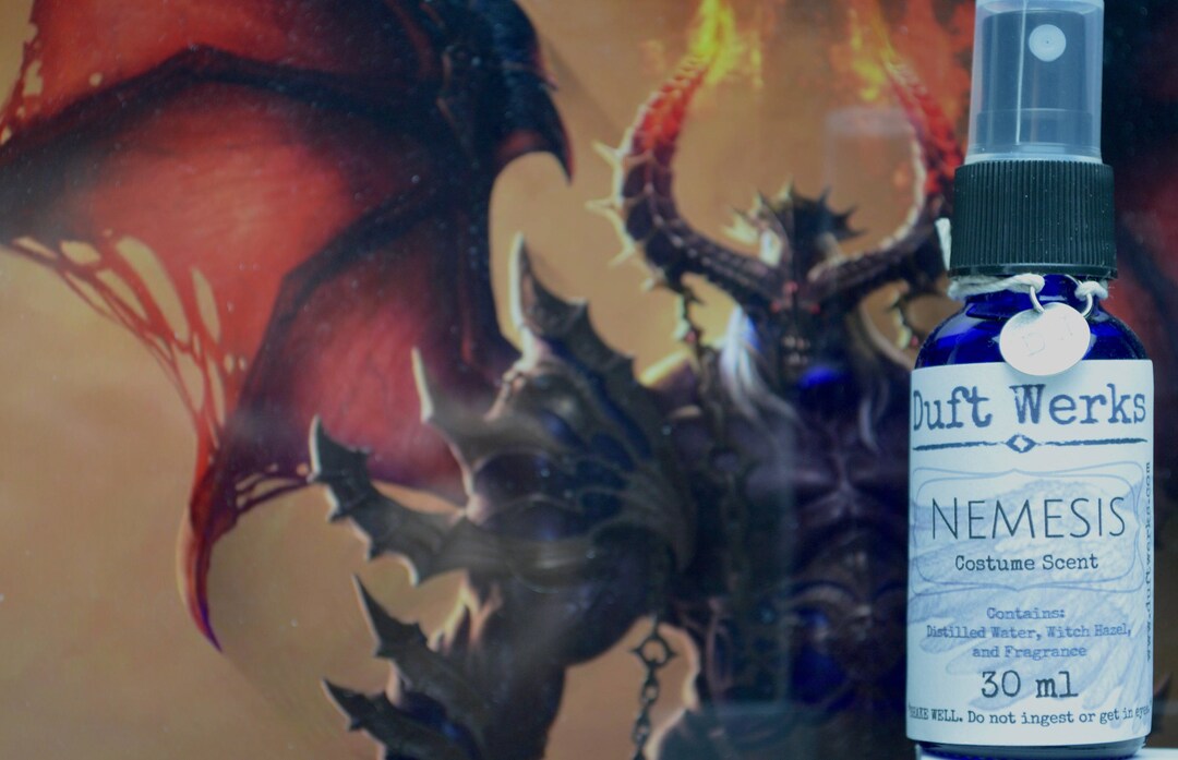 Nemesis Cosplay, LARP, RPG, Scent, Fragrance, Perfume, Costume, Rubber ...