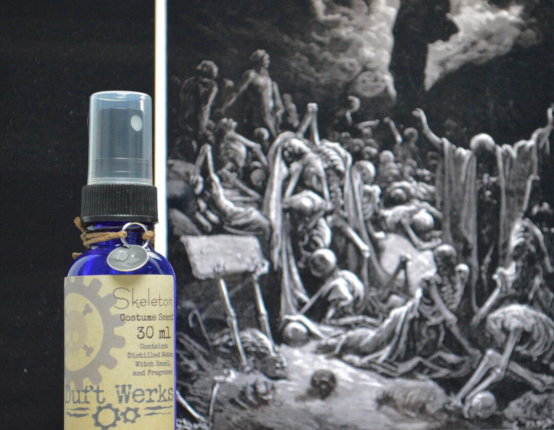 Skeleton Cosplay, LARP, RPG, Scent, Fragrance, Perfume, Costume,, Scary ...