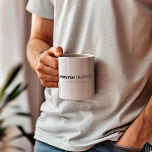 Waystar/royco Logo We Here for You Succession Inspired Coffee Mug Tea ...