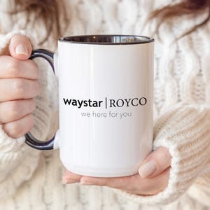 Waystar/royco Logo We Here for You Succession Inspired Coffee Mug Tea ...