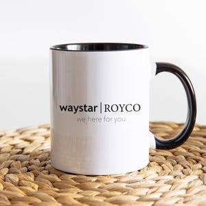 Waystar/royco Logo We Here for You Succession Inspired Coffee Mug Tea ...