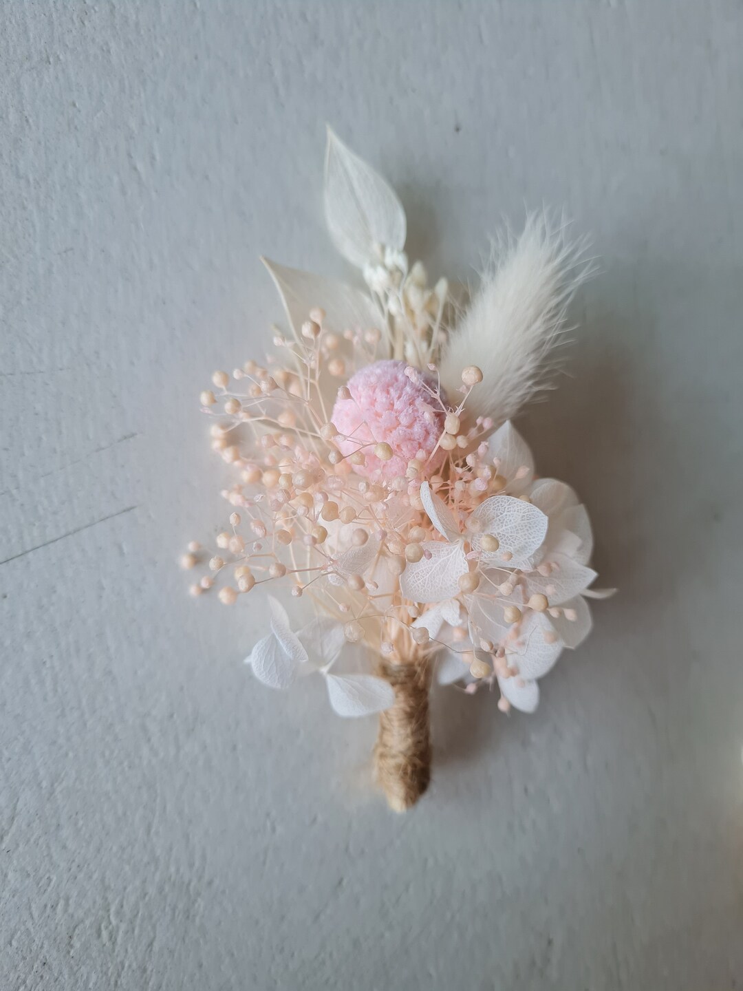 Boho Wedding Buttonhole, Romantic Collection. Accessory for Groom ...