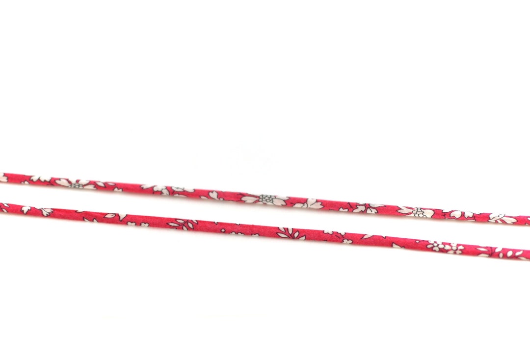 Liberty Capel Geranium Pink Cord / 1 Meter - Etsy