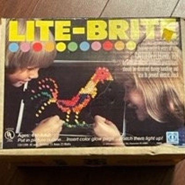 Original Lite Brite - Etsy