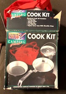 Vintage Scout Cook Set. 1990s 1996 Official Camp Girl Scout Camp Mess ...