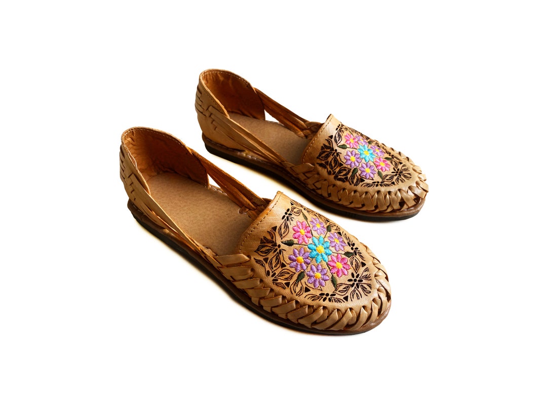 Huarache Sandal Women. 100% Leather Mexican Huaraches Sumer Shoes ...