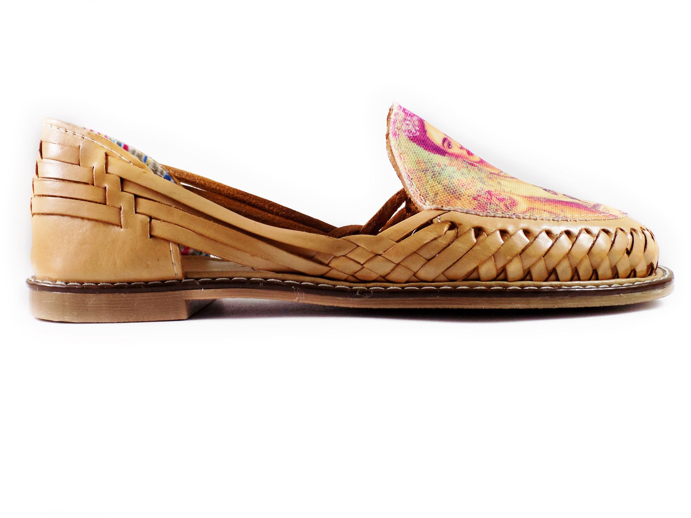 Huarache Sandals Frida Tan | Etsy