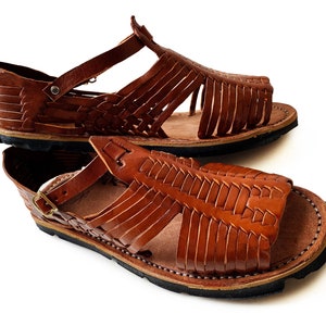 Huaraches Sandals With Upcycled Tire Sole, Old Classic Mexican ...