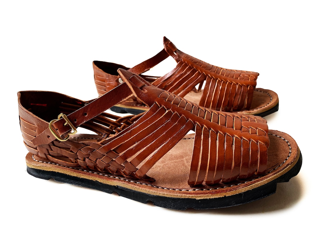 Huaraches Sandals With Upcycled Tire Sole, Old Classic Mexican ...