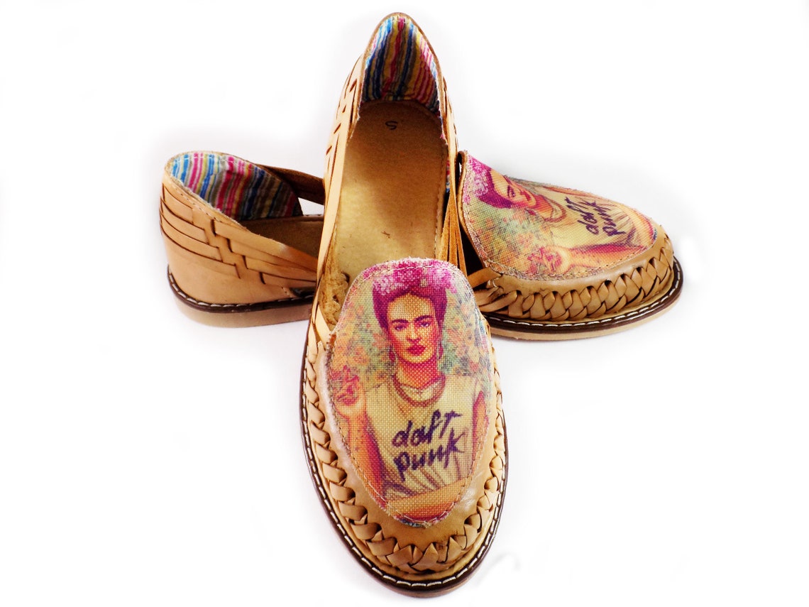 Huarache Sandals Frida Tan | Etsy