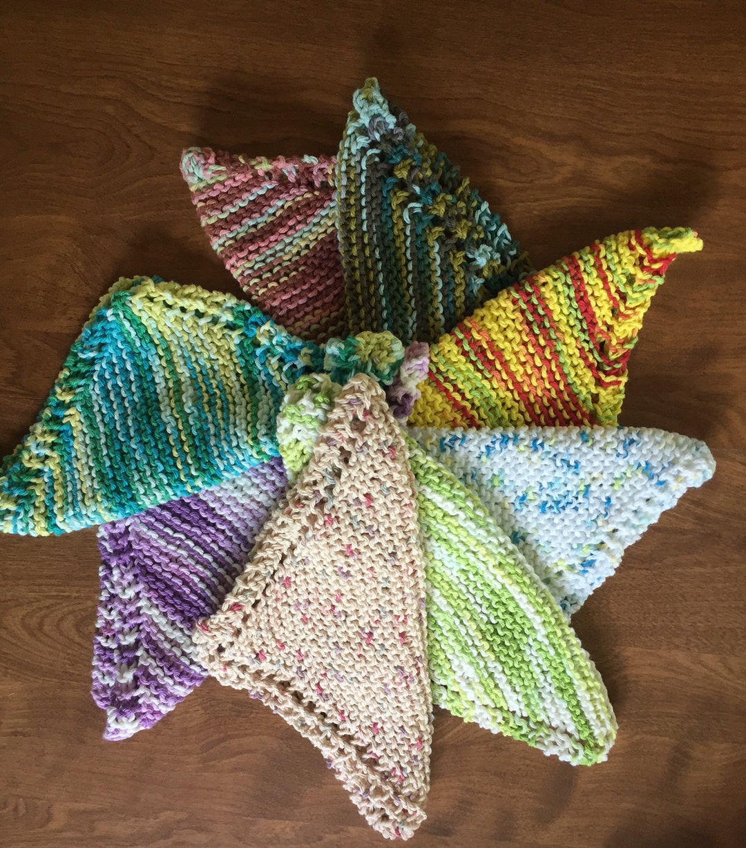 Varigated and Solid Dish Rags - Etsy