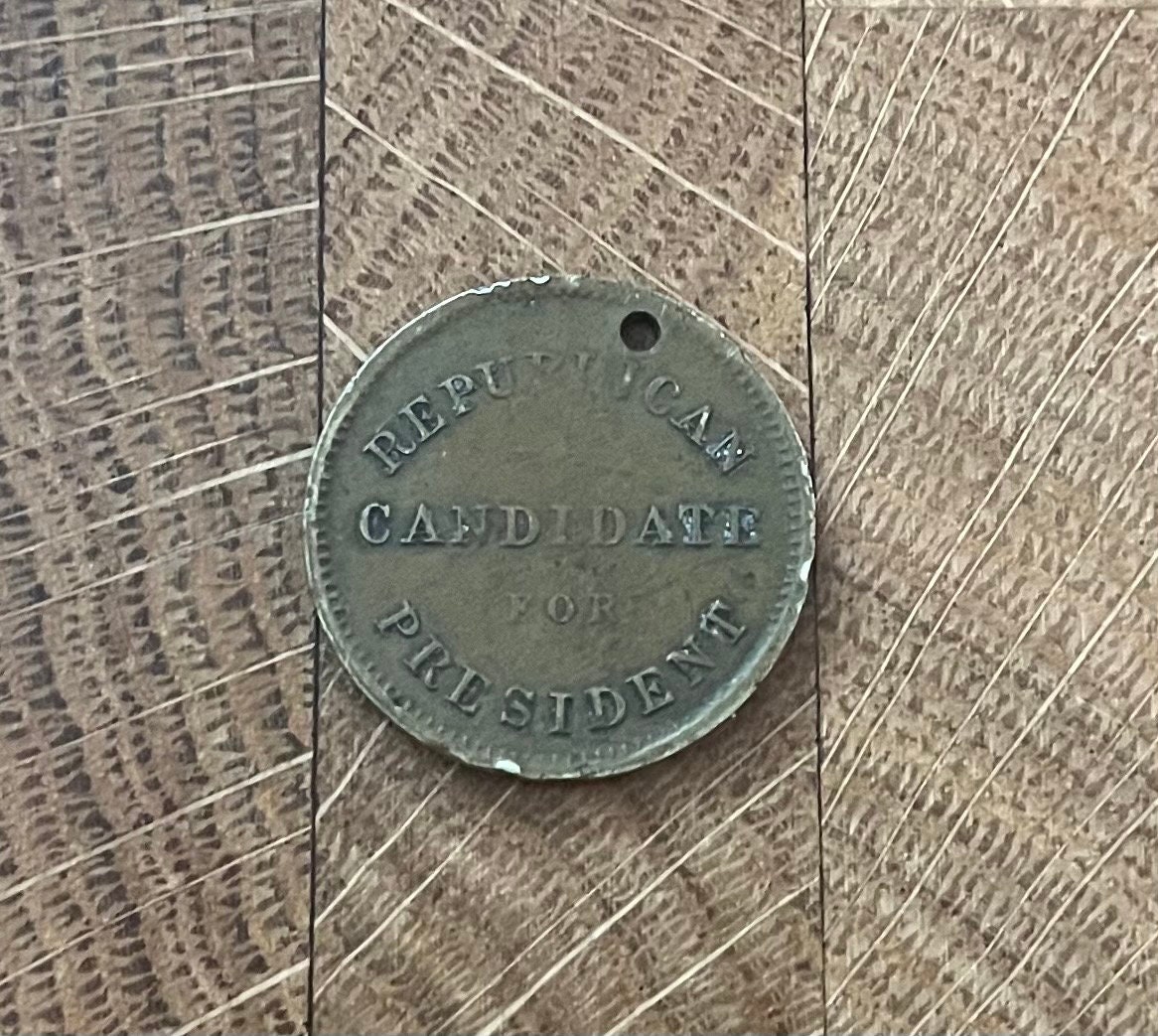 Benjamin Harrison Campaign Medal Token From 1888 - Etsy