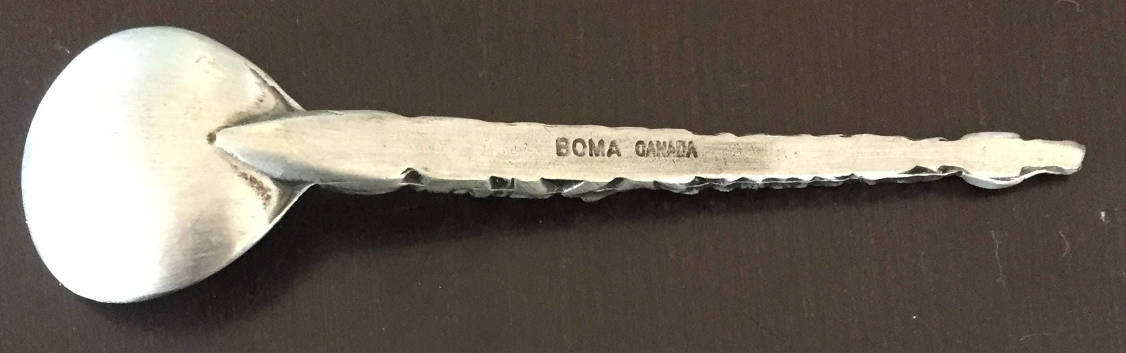Vintage Souvenir Spoon, BOMA Manufacturing of Vancouver, Sculpted Totem ...