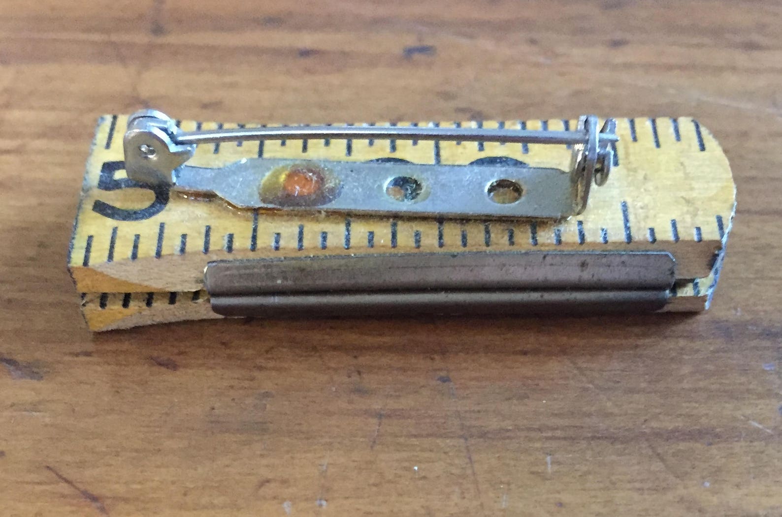 Antique Carpenter's Ruler Pin - Etsy