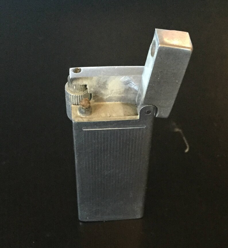 Vintage Aluminum Block Lighter - Etsy