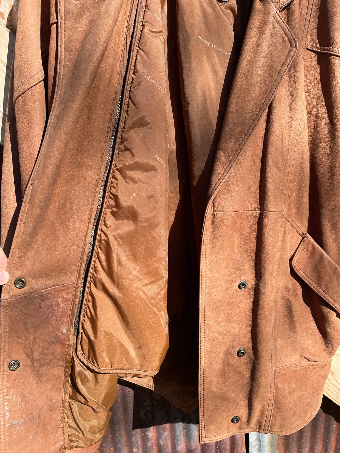 Wilson's Adventure Bound Leather Jacket - Etsy