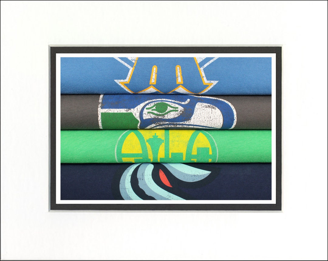 Seattle Vintage Sports Art - Etsy