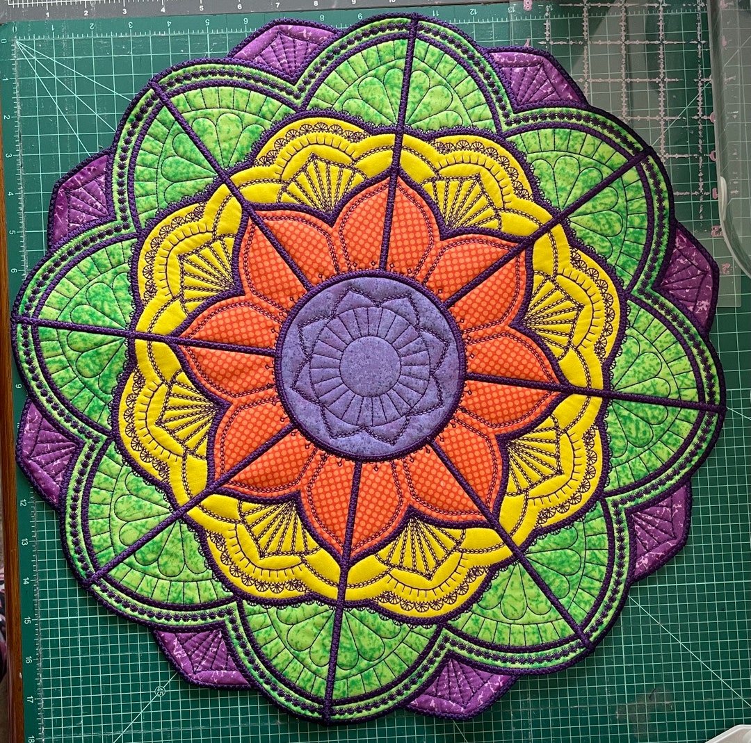 Quilted Table Topper - Etsy