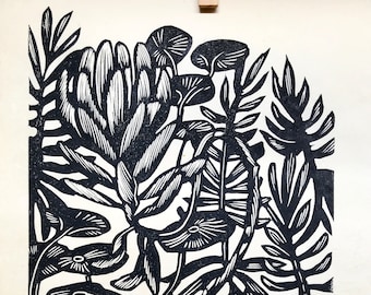 Block print art | Etsy