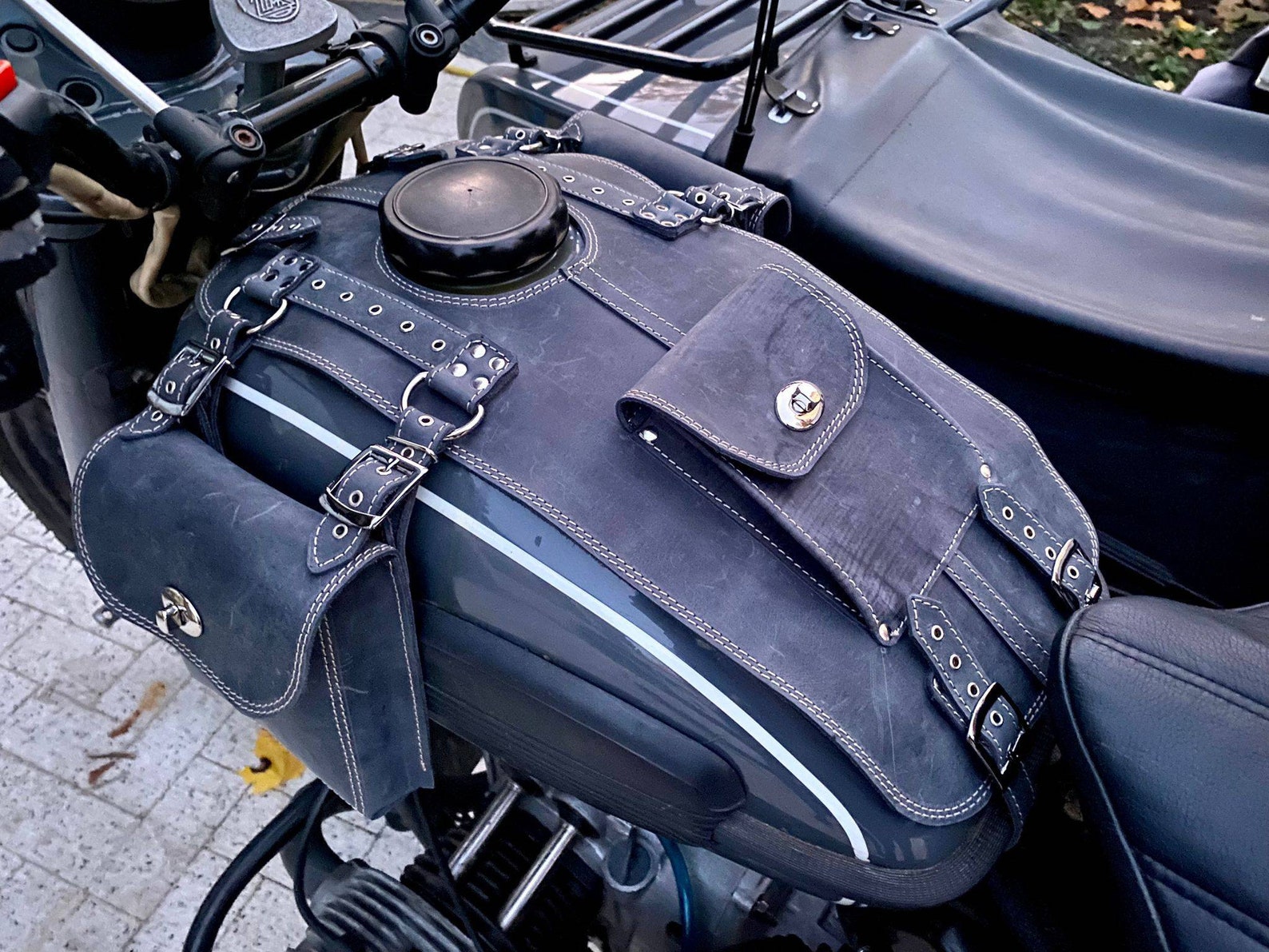 Ural Fuel Tank Leather Cover Bags Ural Fuel Tank Gas Bags - Etsy