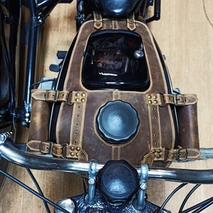 K750 Fuel Tank Leather Cover Bags, M 72 Fuel Tank Gas Bags Genuine ...