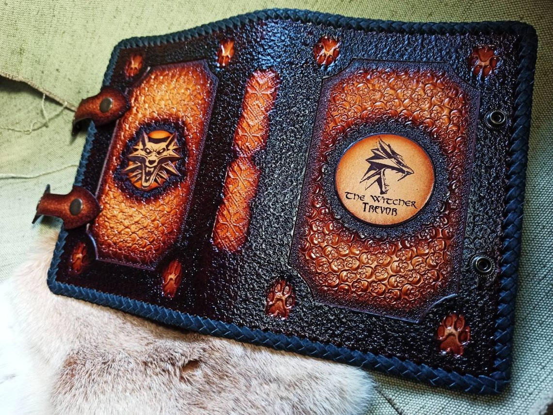 Leather Book Cover Journal Cover Notebook Leather Cover - Etsy