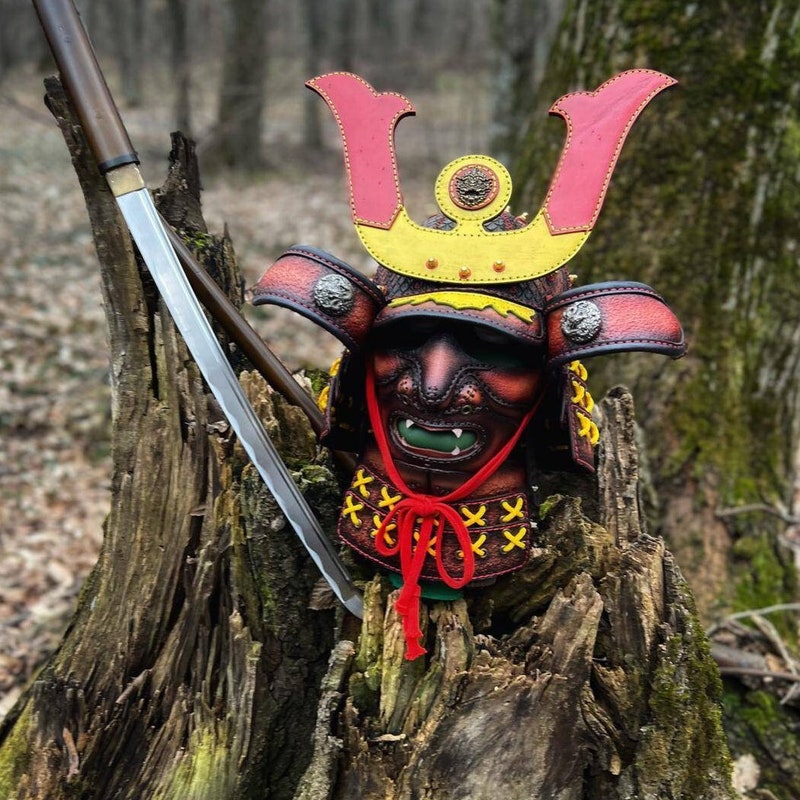 Samurai Mask - Etsy UK