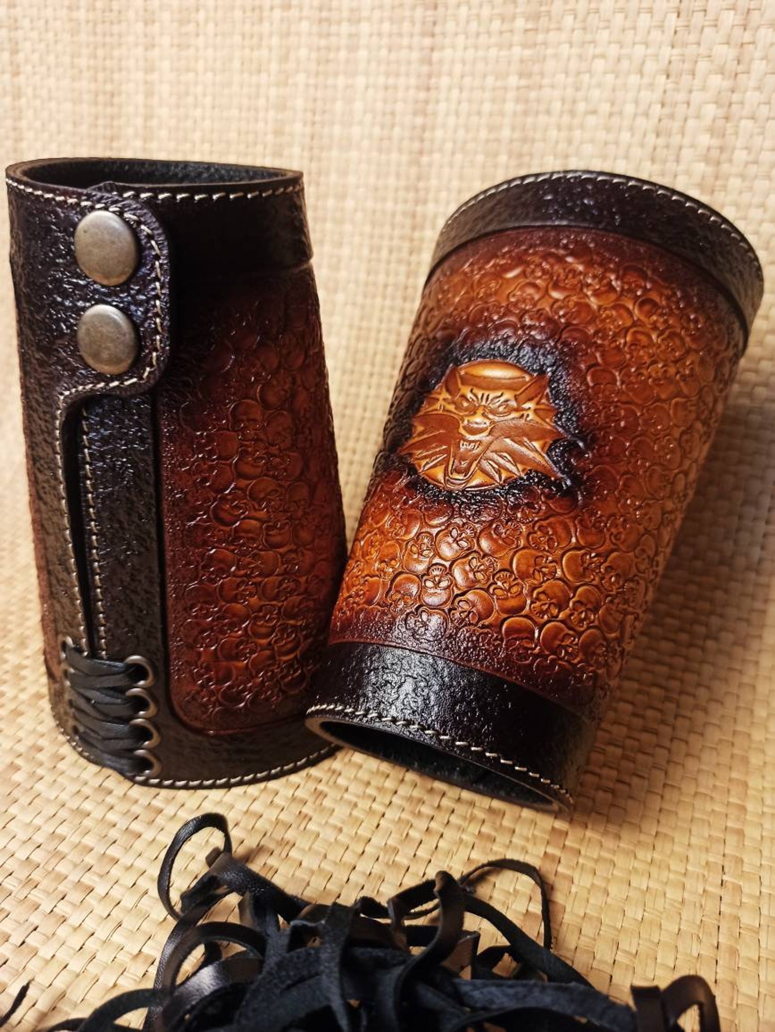 Archery Arm Bracers Arm Leather Protectors Arm Bracers - Etsy