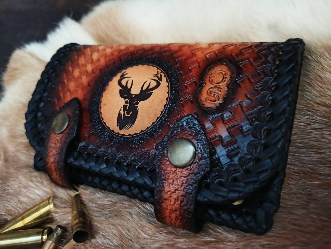 Leather Cartridge Holder Shell Holder Shotgun Cartridge Case - Etsy