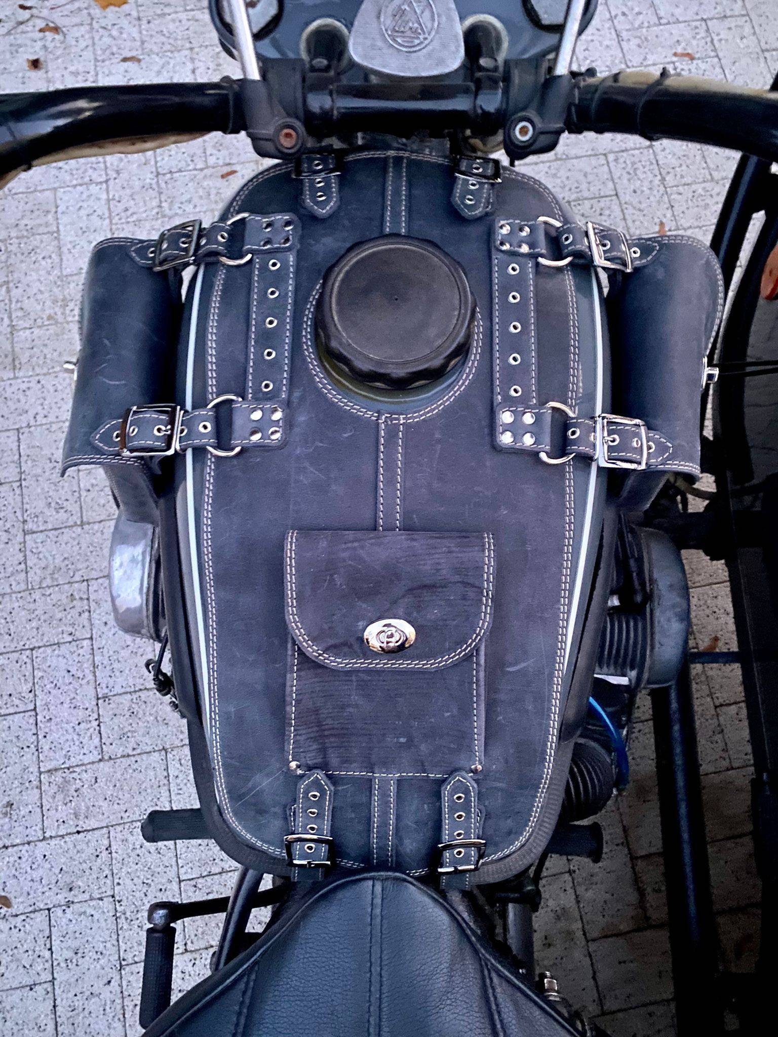 Ural Fuel Tank Leather Cover Bags Ural Fuel Tank Gas Bags - Etsy