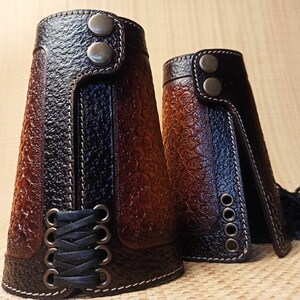 Archery Arm Bracers, Arm Leather Protectors, Arm Bracers, Medieval ...