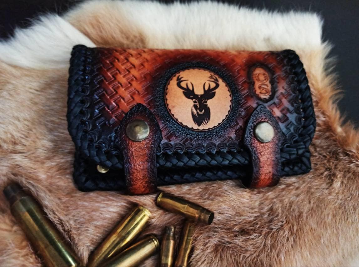 Leather Cartridge Holder Shell Holder Shotgun Cartridge Case - Etsy