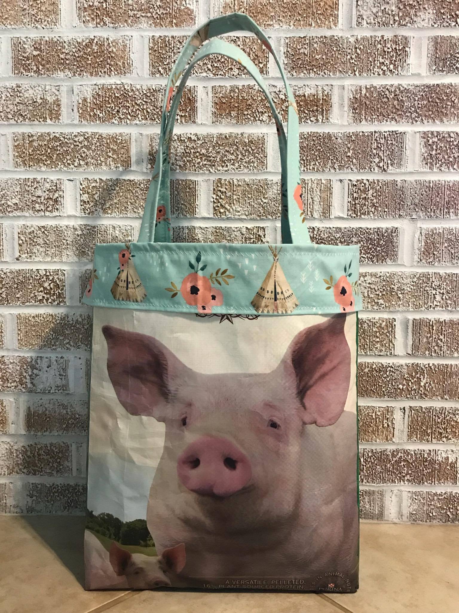 Feed Bag Shopping Bag Pattern