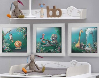 Triptych frame | Etsy