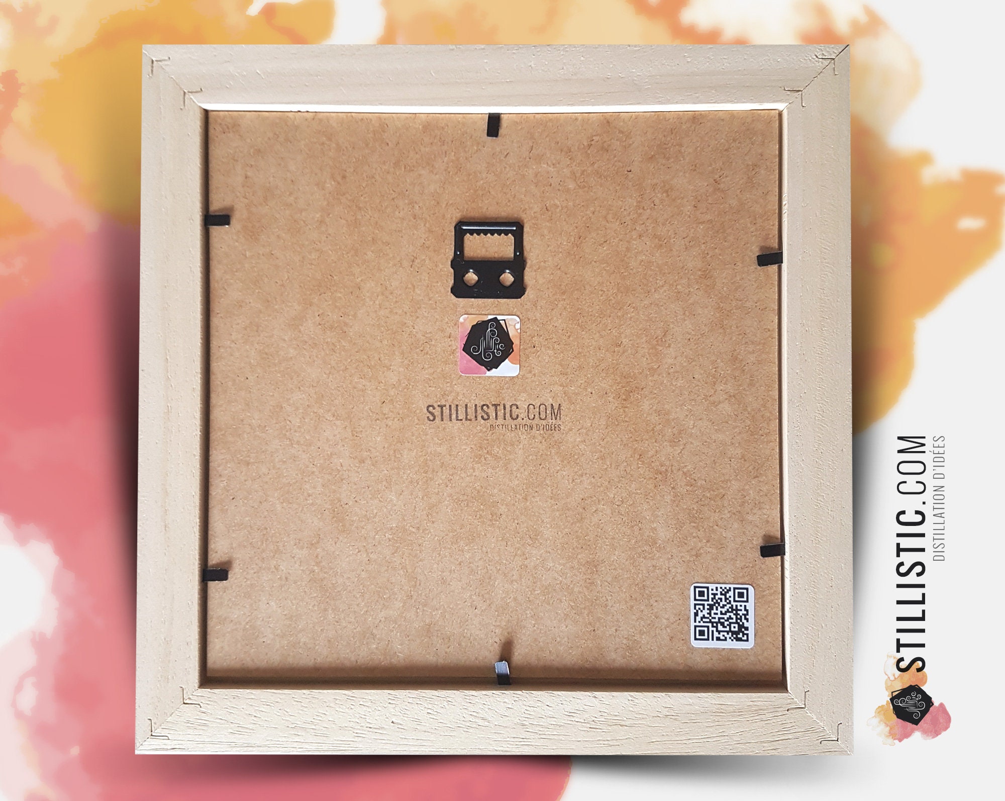 Square Frame With Illustration Jungle Elephant and Parrot for | Etsy