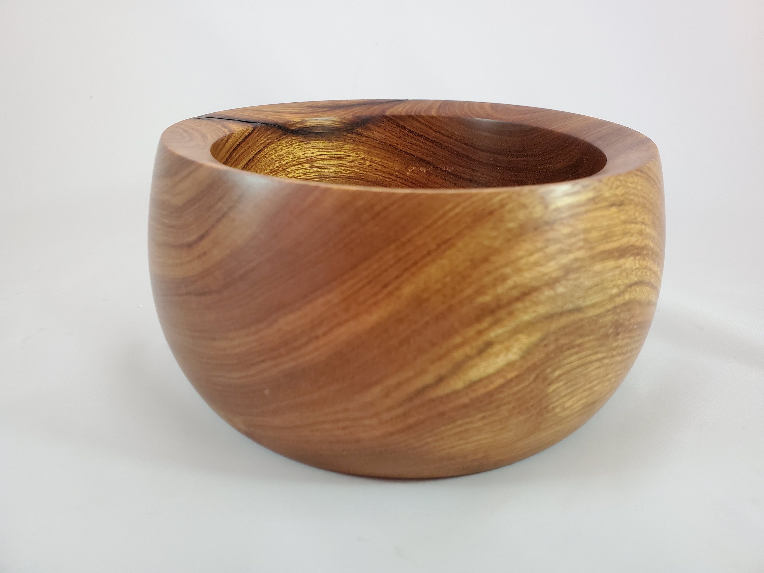 Chechen Wood Turned Bowl Décor wooden Accent Bowl - Etsy