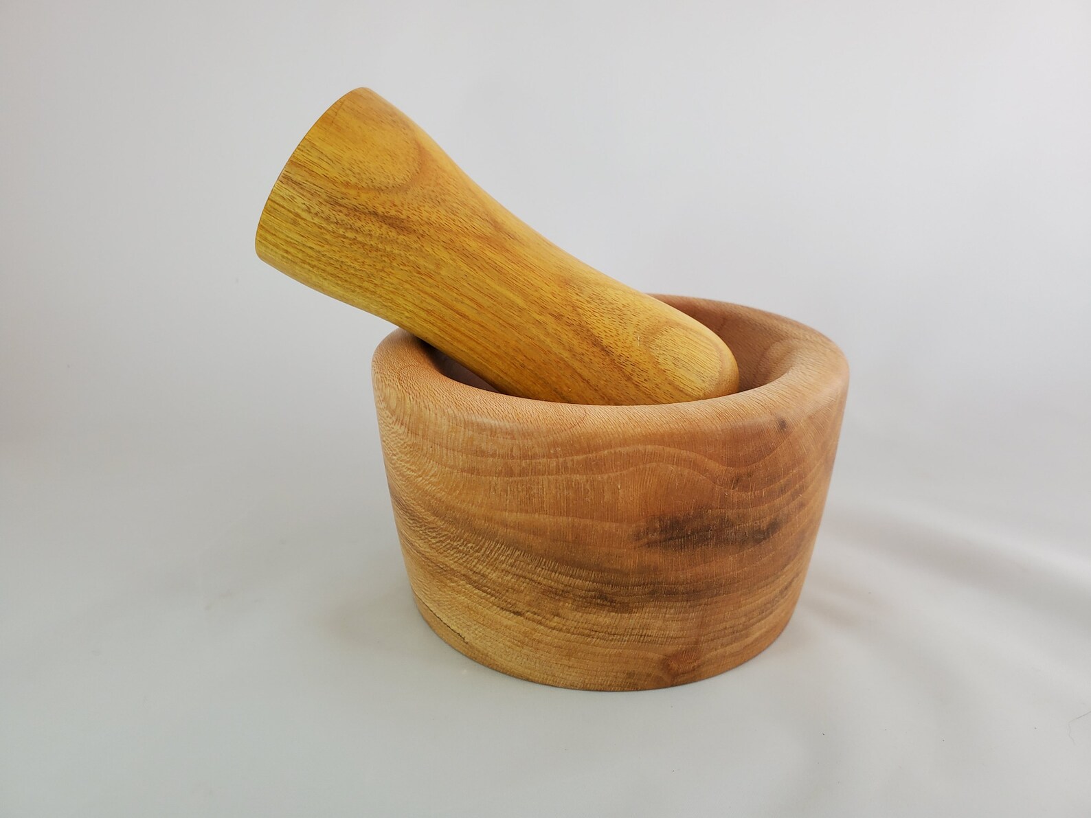 Handcrafted Wooden Mortar and Pestle Sycamore & Canarywood - Etsy