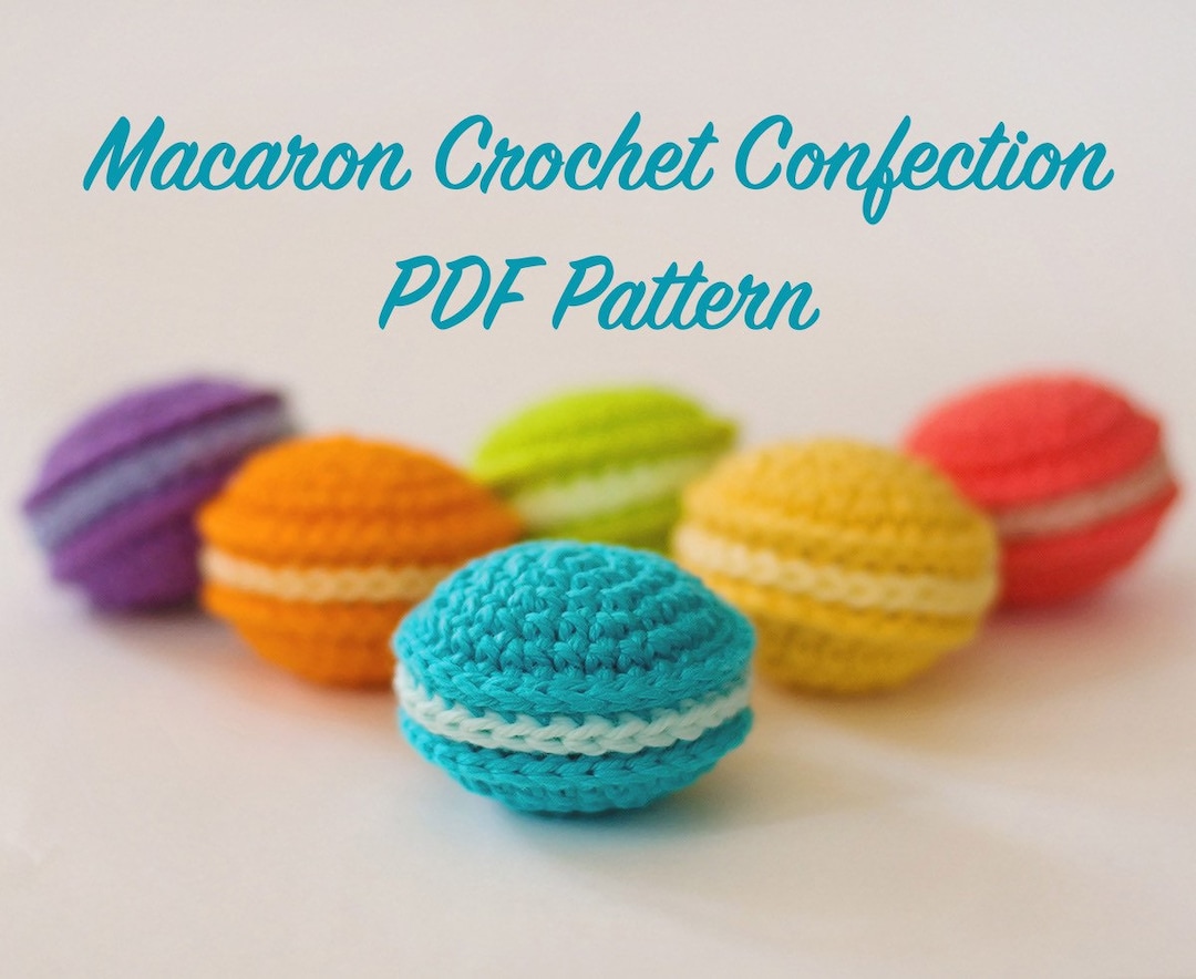 Crochet Macaron Pattern Easter Crochet PDF Crochet Pattern Crochet Toy ...
