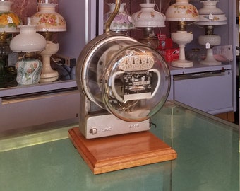 Electric meter lamp | Etsy