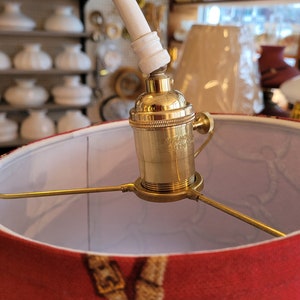 Custom Uno Lampshade From YOUR Material With Traditional Uno Fitter for ...