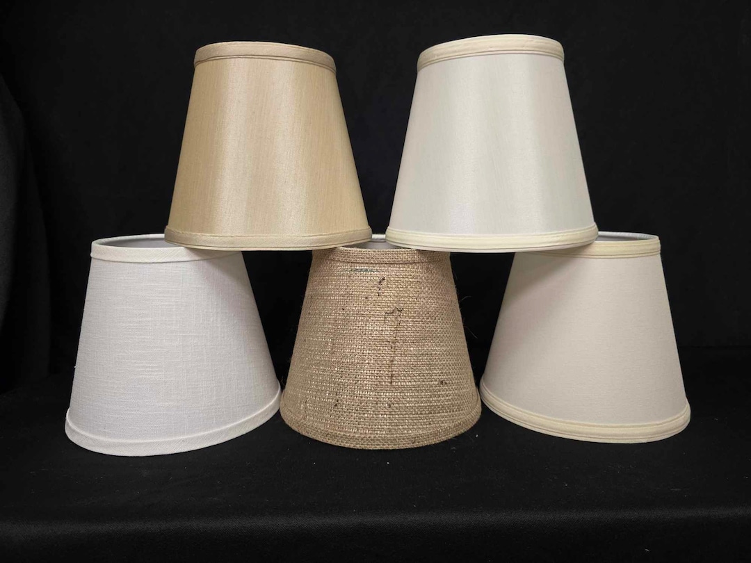 Custom Clip-on Bulb Lampshade. 5T X 8B X 7H - Choice of Fabric - Etsy