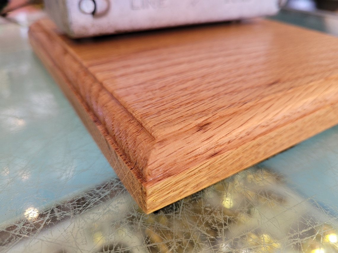 Custom Vintage GE Electric Meter Lamp on Oak Base - Etsy